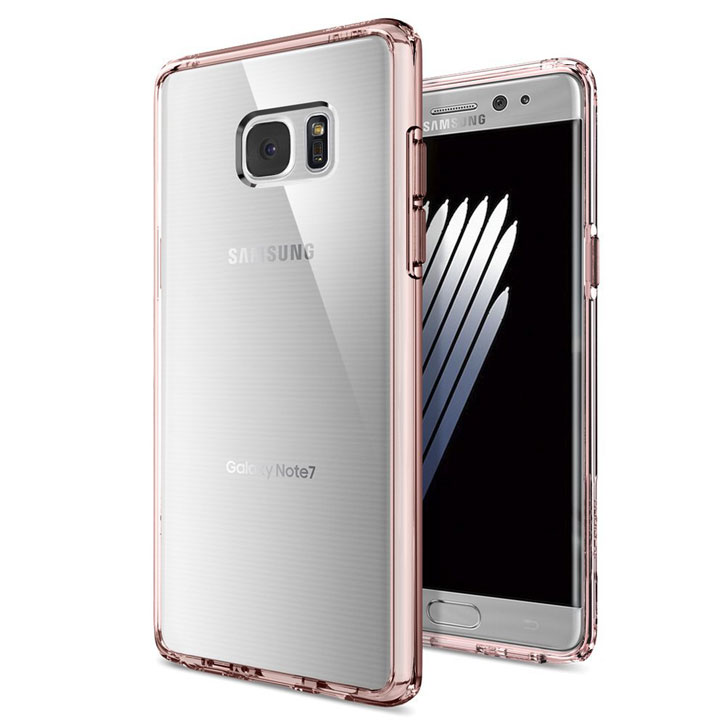 Spigen Ultra Hybrid Samsung Galaxy Note 7 Case - Crystal Rose