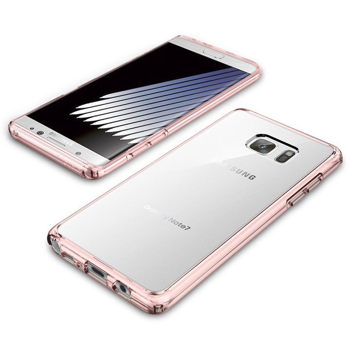 Spigen Ultra Hybrid Samsung Galaxy Note 7 Case - Crystal Rose