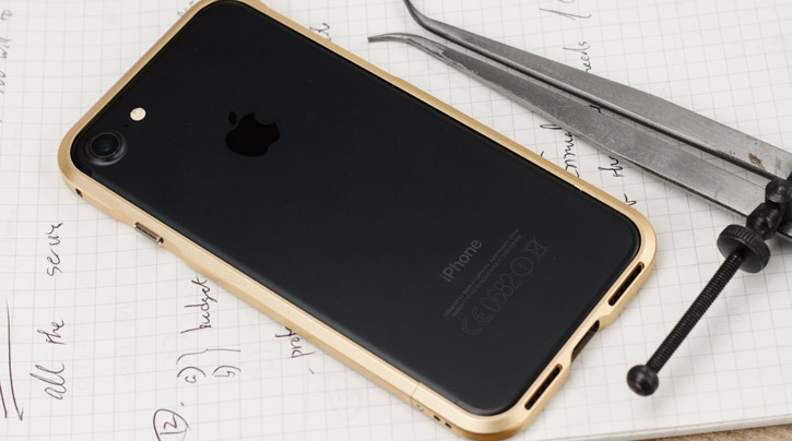 Luphie Blade Sword iPhone 7 Aluminium Bumper Case - Champagne Gold