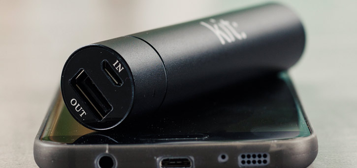 Kit 2000mAh Universal Portable Power Bank Emergency Battery - Black