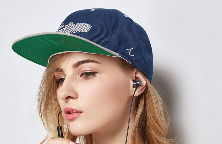 1more Piston Fit In-Ear Headphones with Built-In Mic - Space Grey