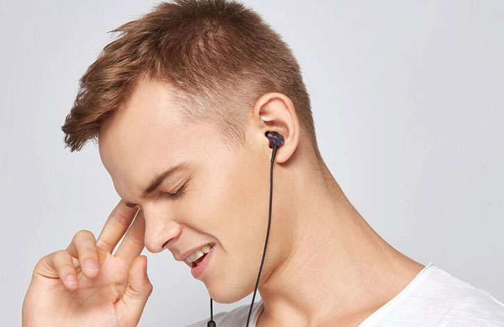 1more Piston Fit In-Ear Headphones with Built-In Mic - Space Grey