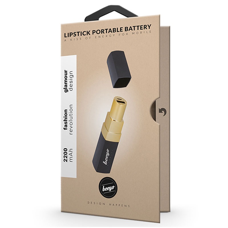 Beeyo Lipstick Power Bank 2200mAh