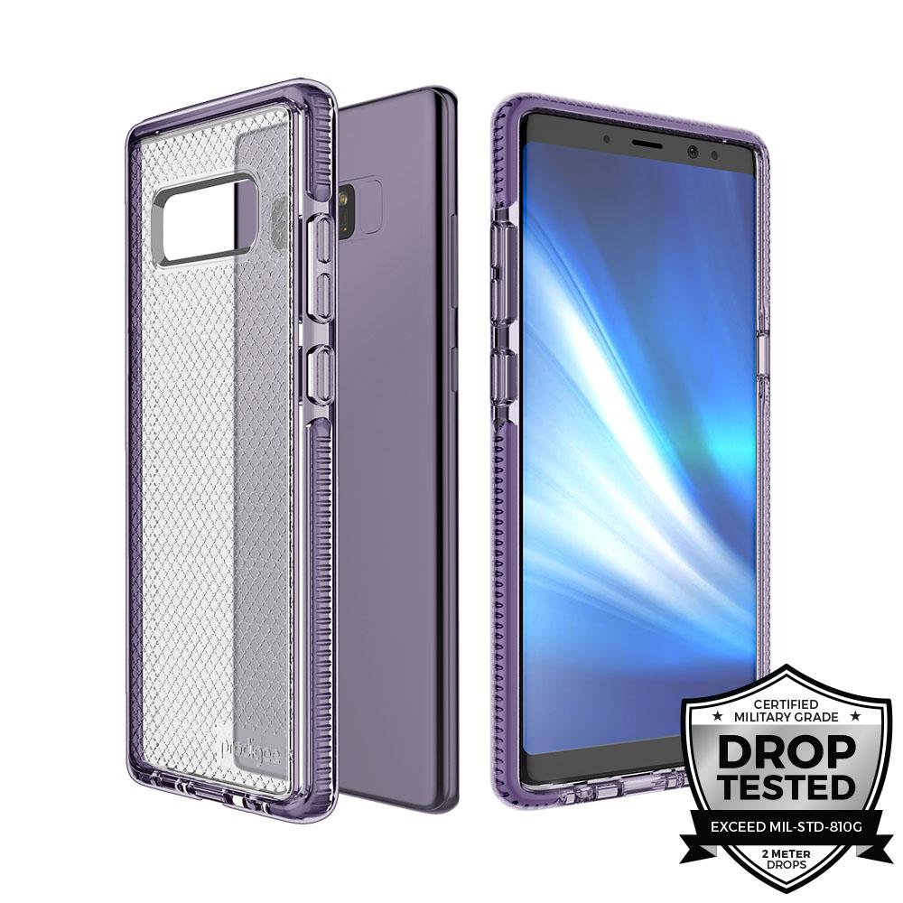 Prodigee Safetee Samsung Galaxy Note 8 Case - Orchid Grey