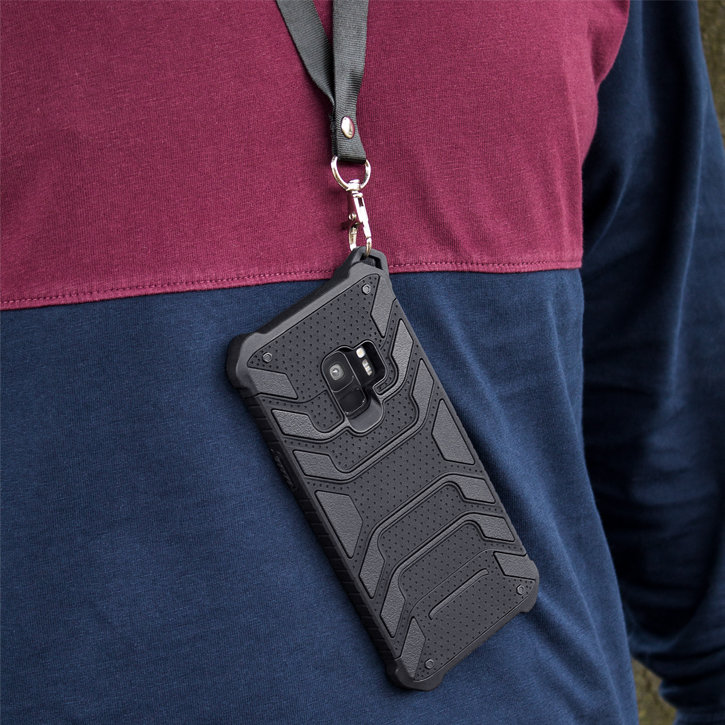 Olixar Laminar Samsung Galaxy S9 Lanyard Case - Black