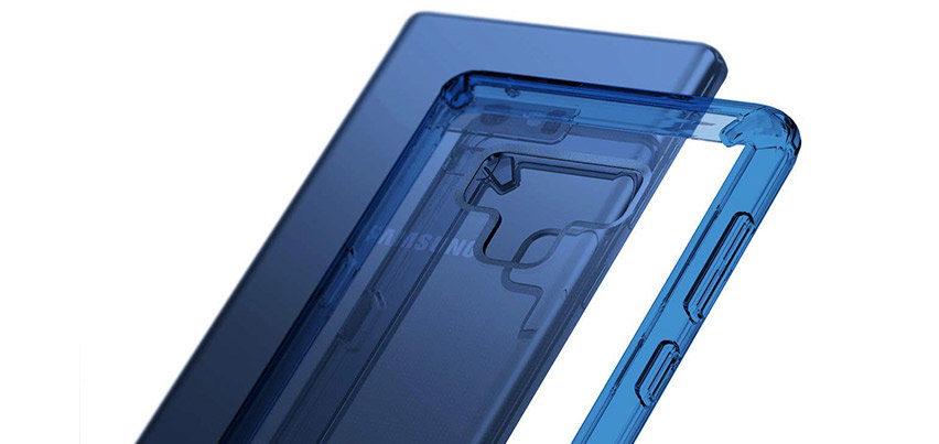 Rearth Ringke Fusion Samsung Galaxy Note 9 Case Blue