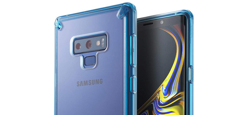 Rearth Ringke Fusion Samsung Galaxy Note 9 Case Blue