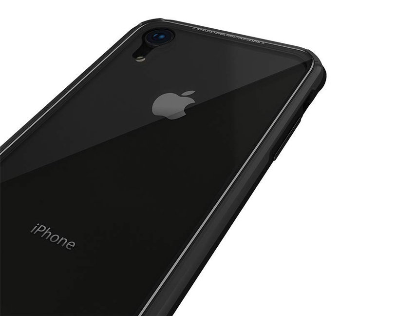 SwitchEasy iGlass iPhone XR Bumper Case - Black